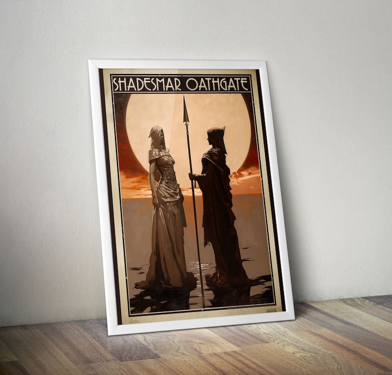 Shadesmar Oathgate Poster: Stormlight Archive, Cosmere Fantasy Art - Etsy