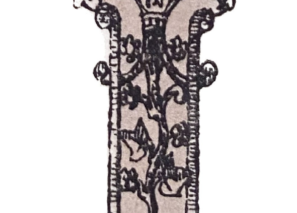 Printable Digital Architecture Hourglass Cross - Etsy