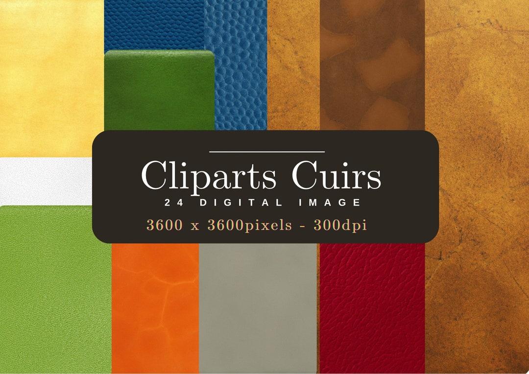 Printable Digital Papers cliparts Images Leathers Digital - Etsy