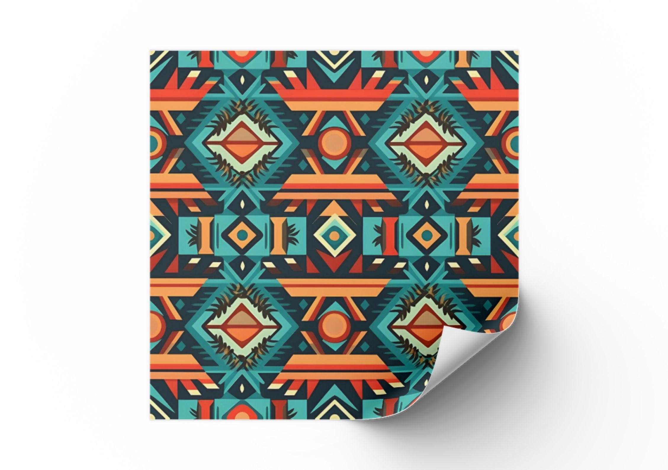 Aztec Patterns Digital Papers Background, Seamless Patterns Download ...