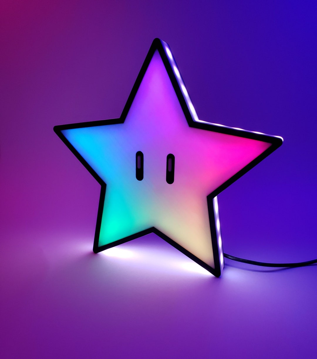 Mario Power-up Star Smart Lamp - Etsy