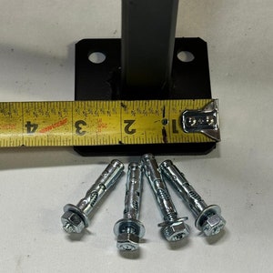 Railing Repair Base for 1" Post, 6" Repair Length, Rusted Stair Rail ...