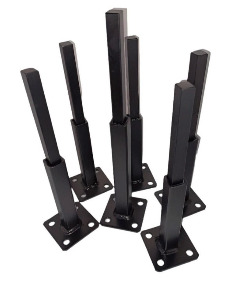 REPAIR Broken 1 Porch Handrails Rusted Out 6pk for Hollow 1 Rail Posts ...