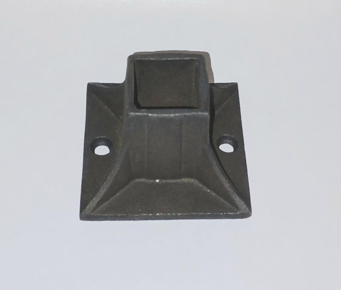 1 Cast Iron Stair Rail Base Repair for Posts Banister Legs Welding ON ...