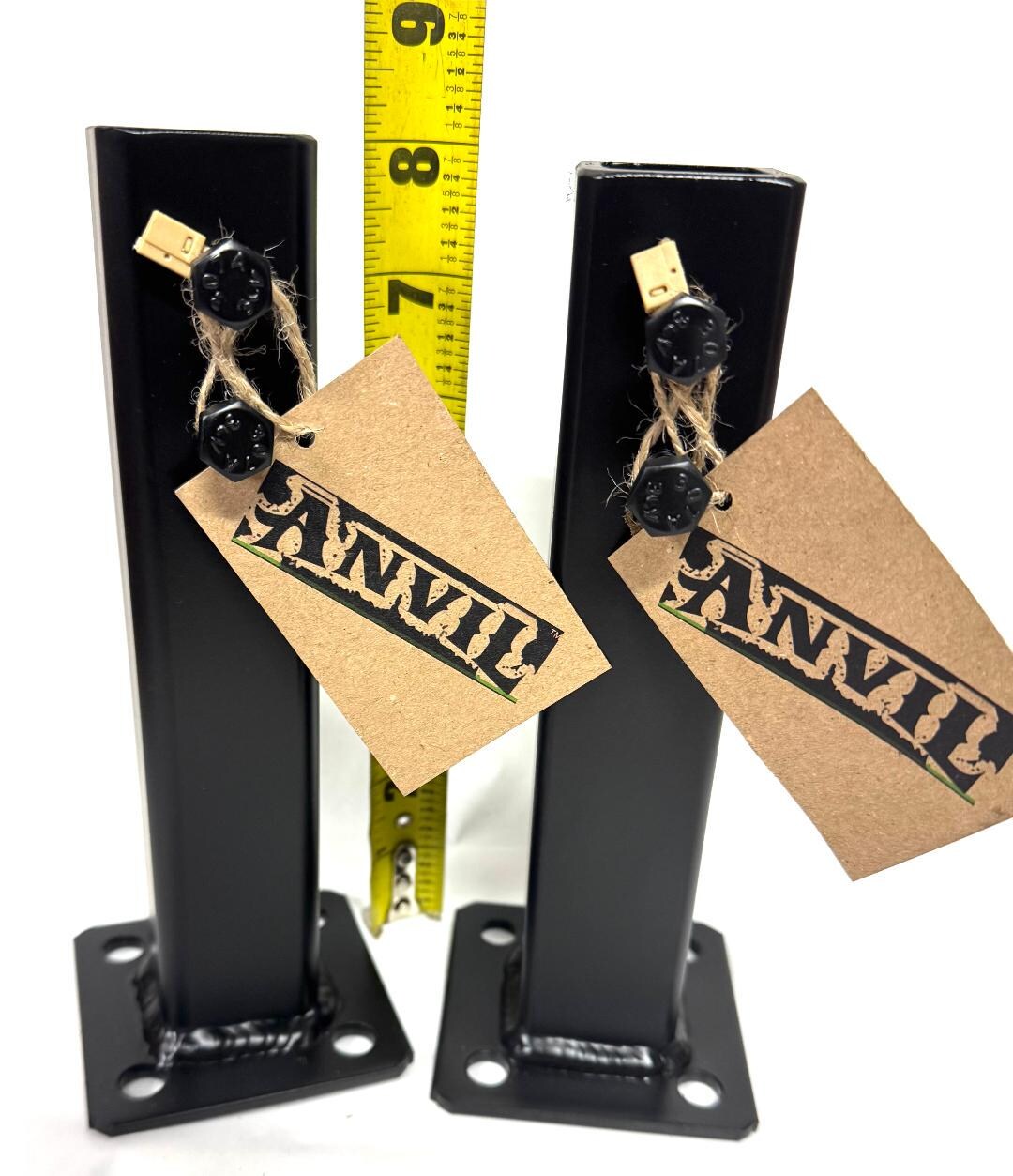 Metal Railing Slip Fit Bracket for Broken 1" Rail Post Repair 8" Long 2 ...