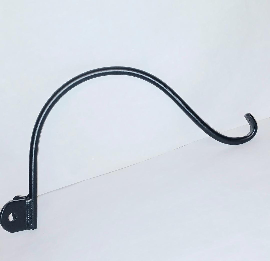 11" Hanging Plants Baskets Corner Bracket Space Saver Hooks for Outdoor ...