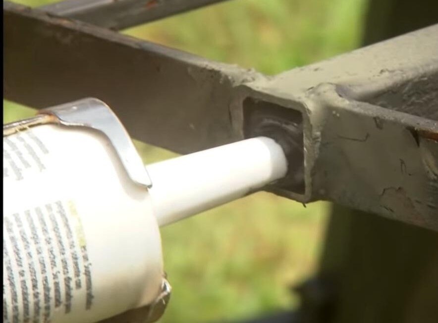 REPAIR Broken 1 Porch Handrails Rusted Out 6pk for Hollow 1 Rail Posts ...