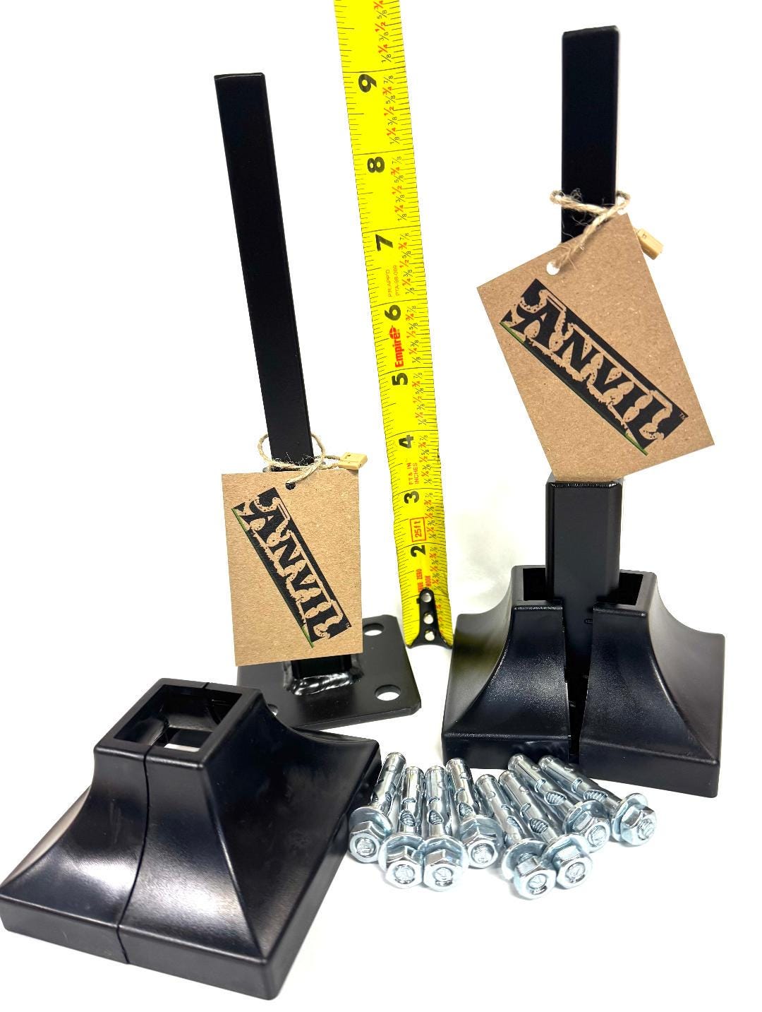 1" Outdoor Rail Post REPAIR Brackets 3 3/4" Kit 2pk 1" Railing Broken ...