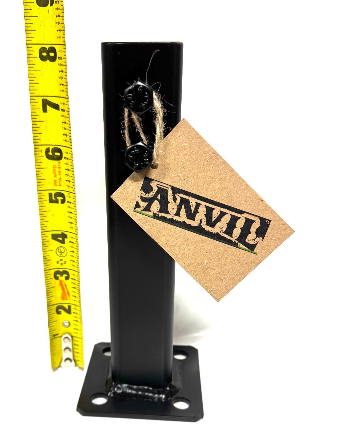 Handrail Post Brackets for Rusty Metal Loose Railings 8" Repair for 1 ...