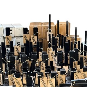 Railing Repair Base for 1" Post, 6" Repair Length, Rusted Stair Rail ...