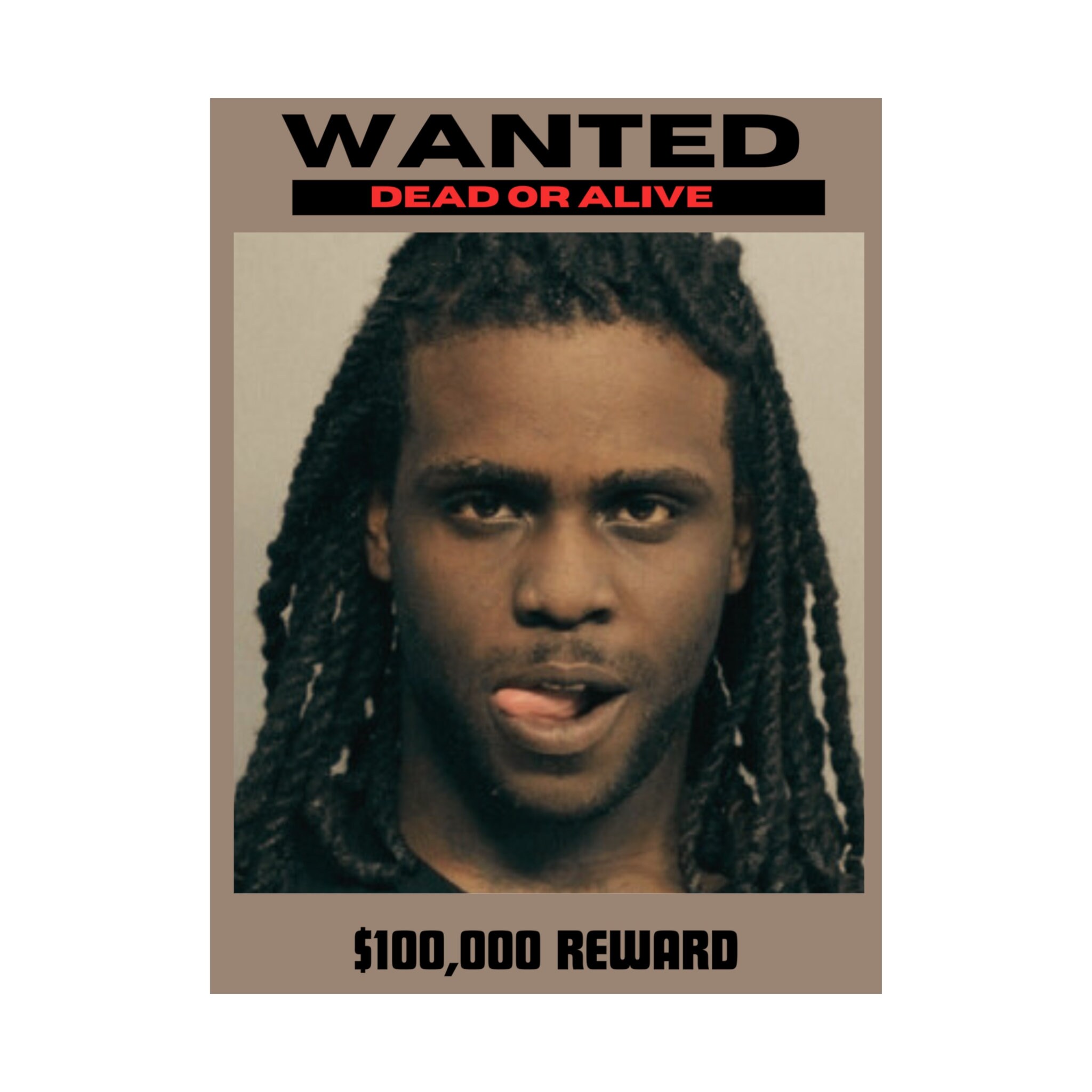 Chief Keef Wanted Poster - Etsy