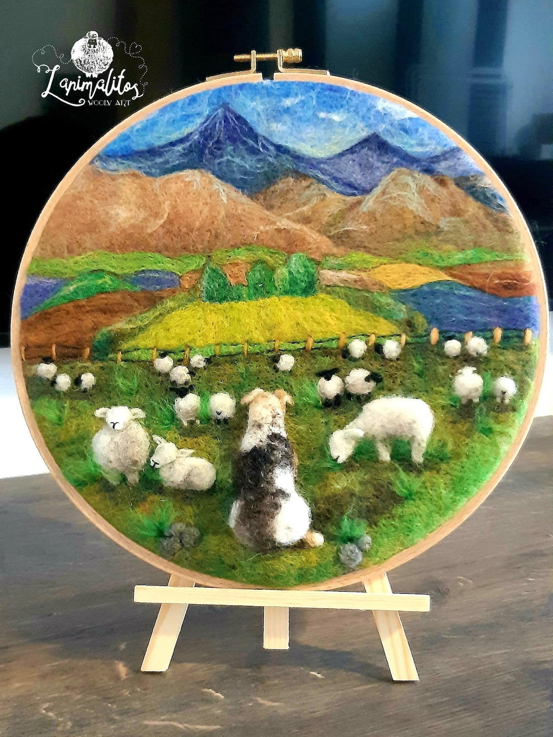 Needle Felting Paintings - Etsy