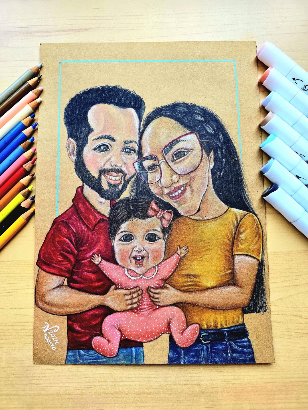 Personalized Caricatures of People - Etsy