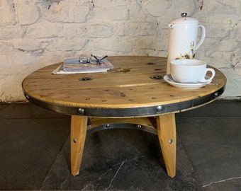 Bespoke Cable Reel Coffee Table - Etsy UK