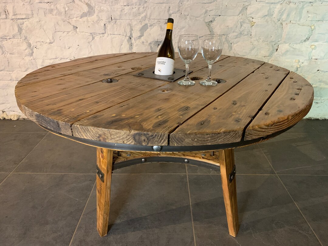Cable Reel Dining Table - Etsy