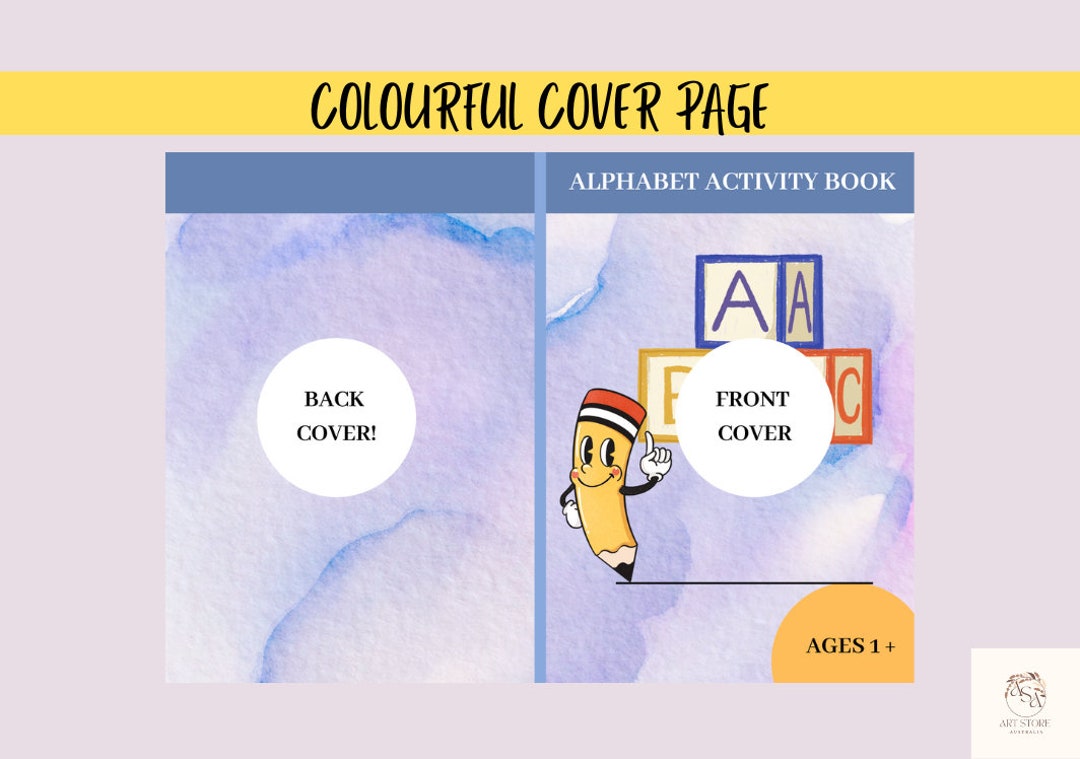 Alphabet Activity Book: Letter Tracing & Hunting (A4 Digital Download ...