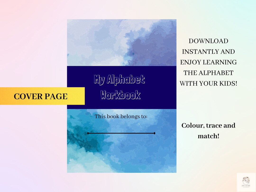 My Alphabet Workbook | Early Learning | Workbook | Preschool | Activity ...