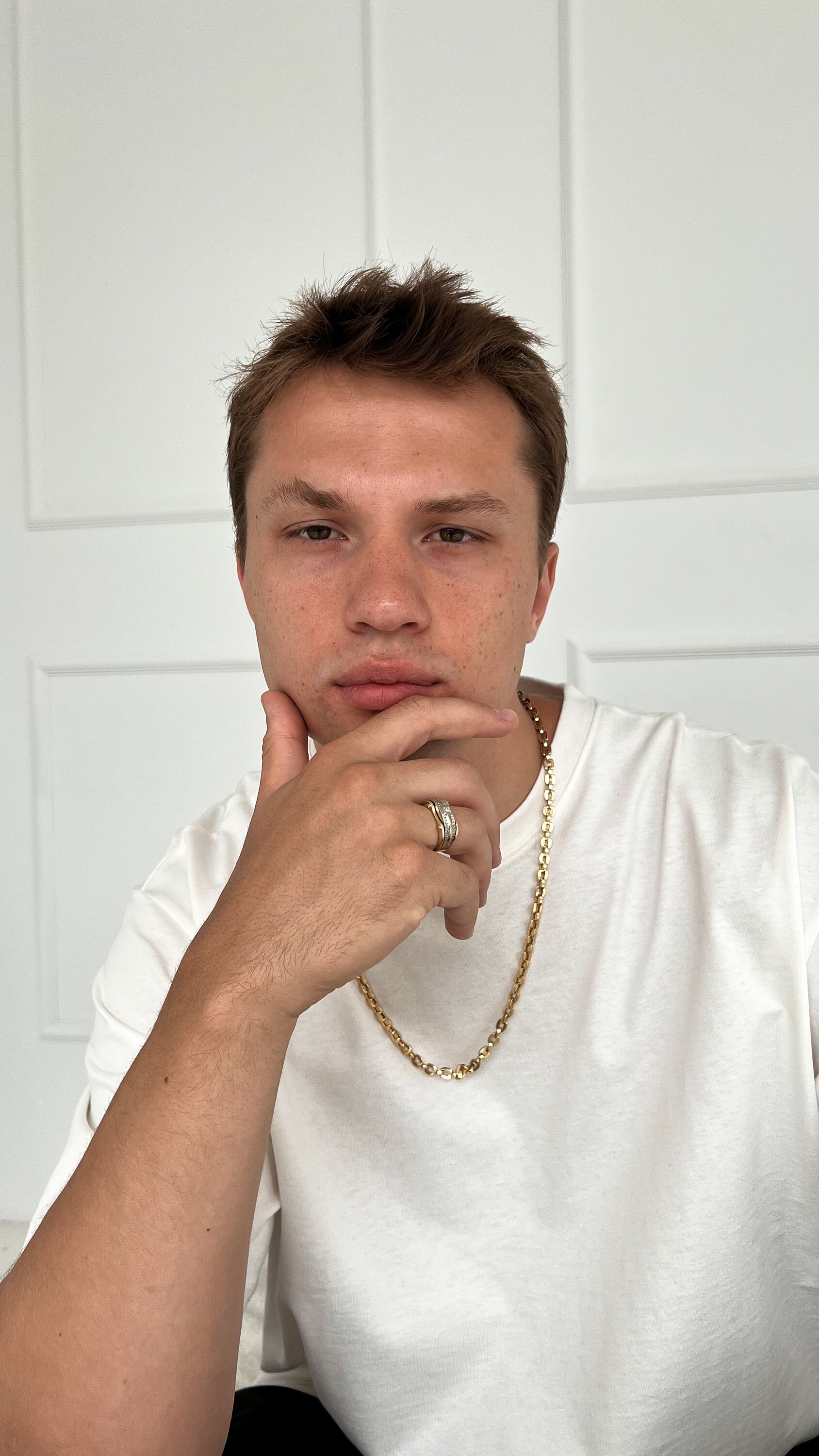 14k Solid Gold Necklace Mens Gold Braided Cable Chain T For Him Mens Gold Jewelry Mens
