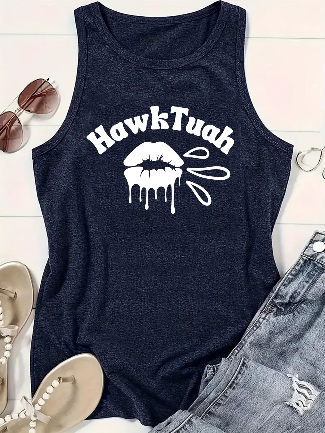 Hawk Tuah Popular New Slang 2 Different Styles Printable Png's - Etsy