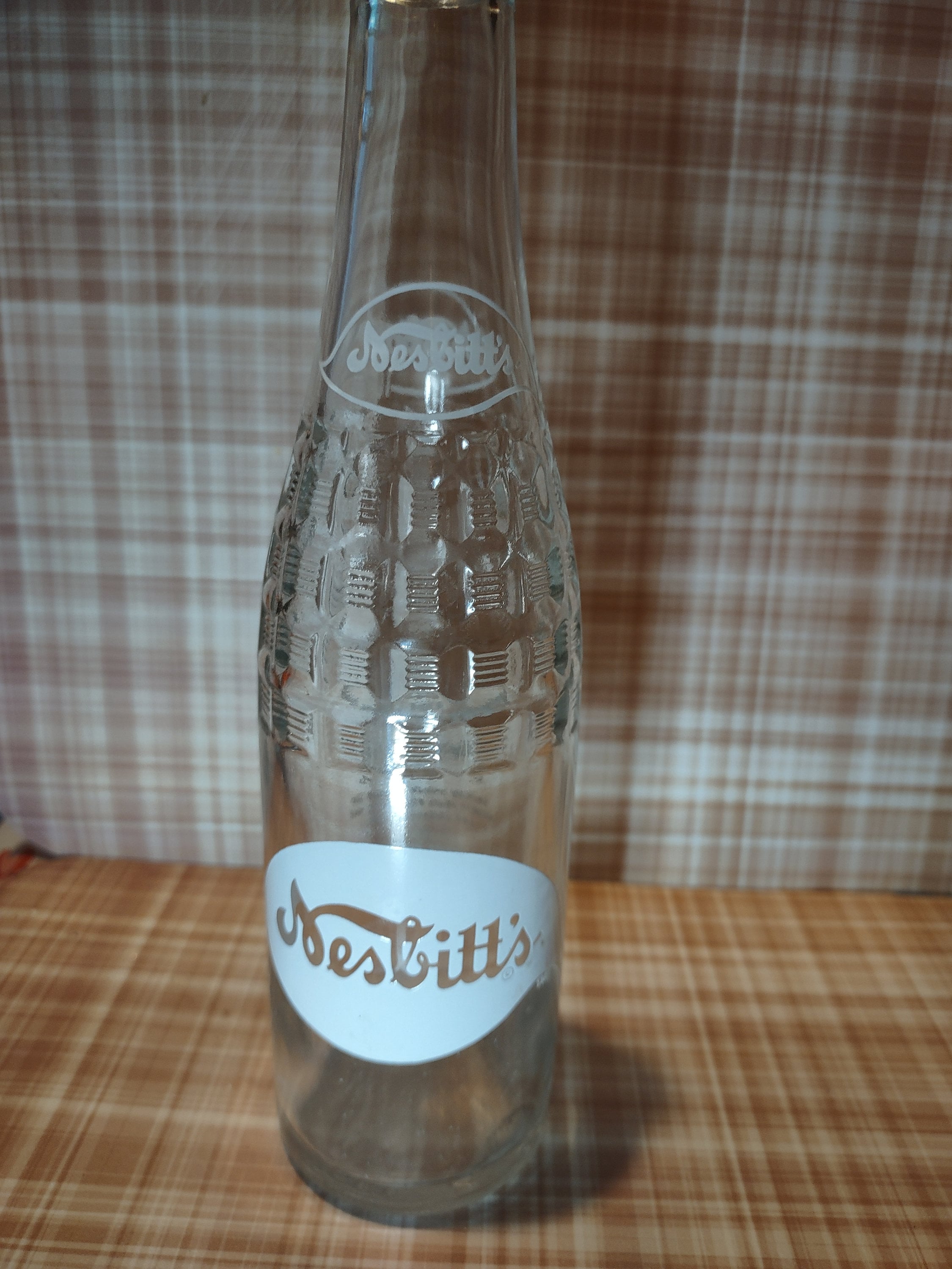 Vintage Nesbitt's Soda Bottle - Etsy