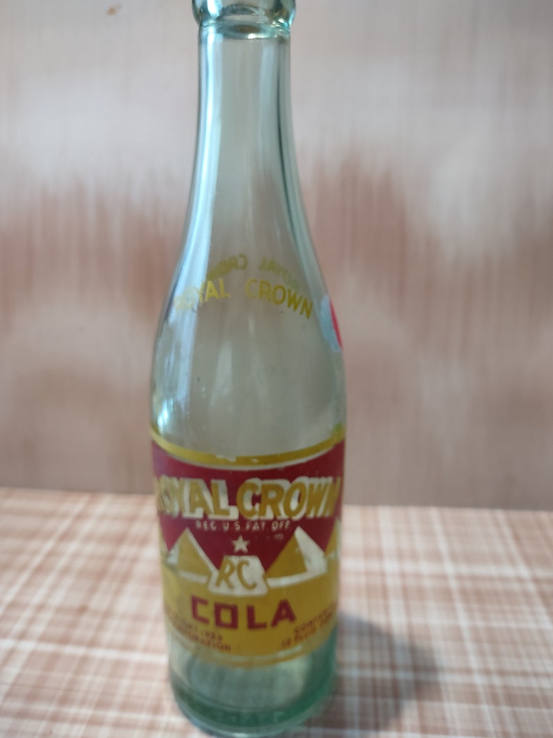 Vintage RC Cola Bottles - Etsy