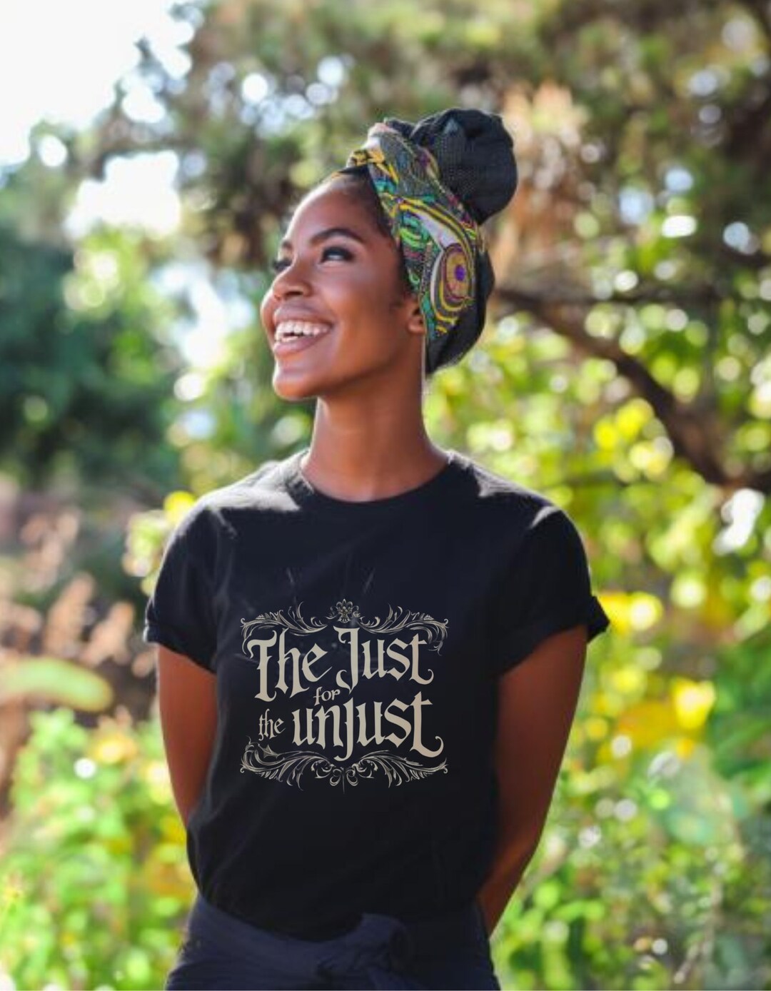 The Just for the Unjust Christian Shirt Men Bible God Jesus Love Father ...