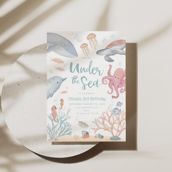 Ocean Theme Birthday - Etsy