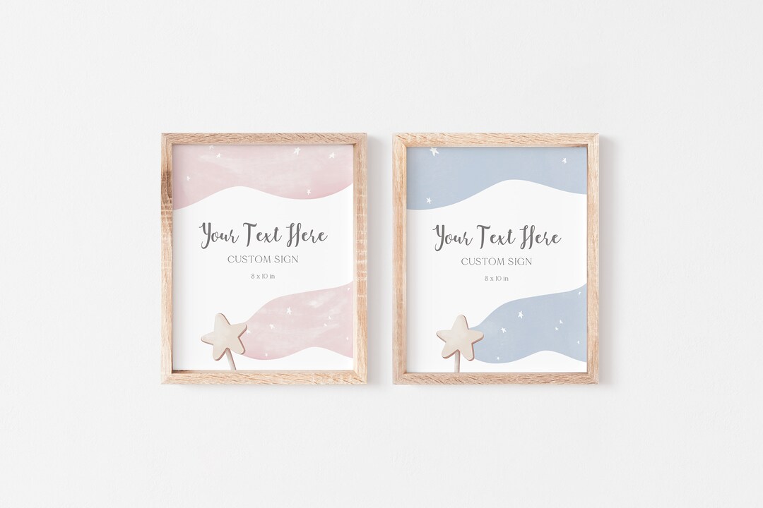 Editable Princess Custom Table Signs Kids Birthday Party Printable ...