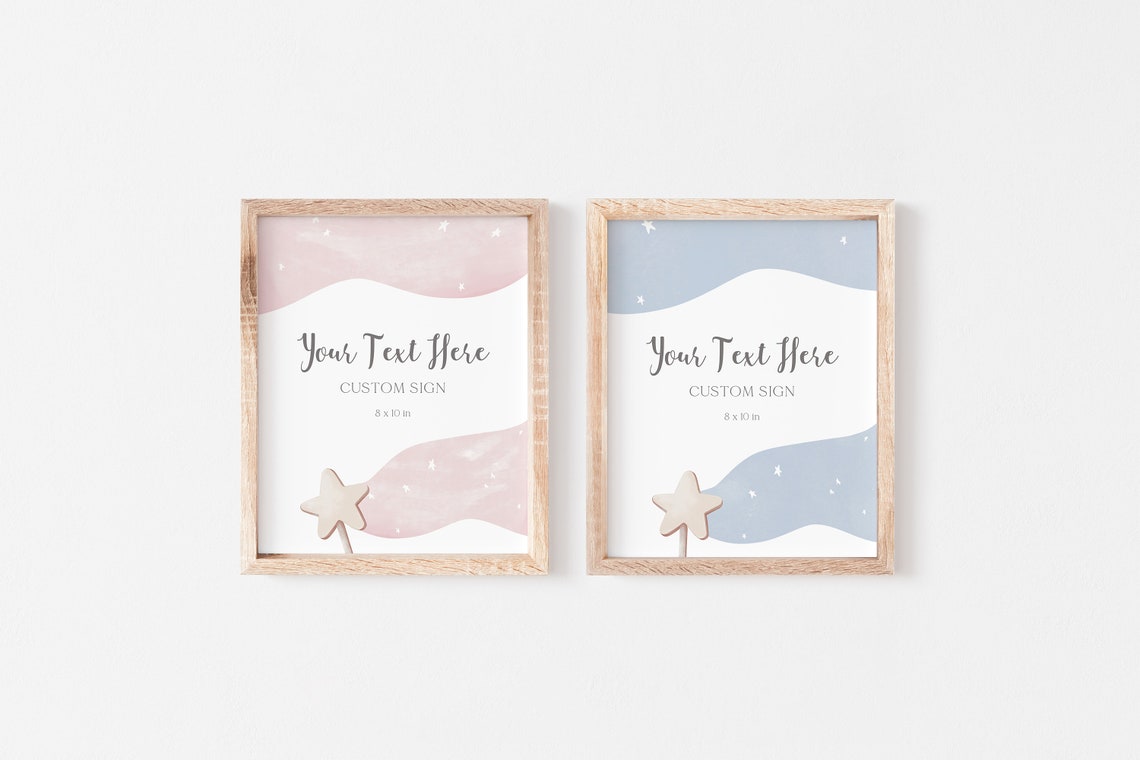 Editable Princess Custom Table Signs Kids Birthday Party Printable ...