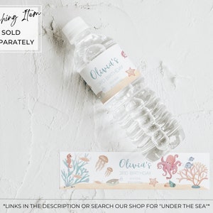 Editable Welcome Sign Under the Sea Birthday Printable Outdoor Welcome ...