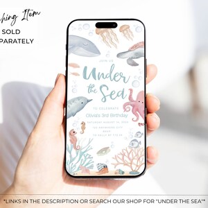 Editable Welcome Sign Under the Sea Birthday Printable Outdoor Welcome ...