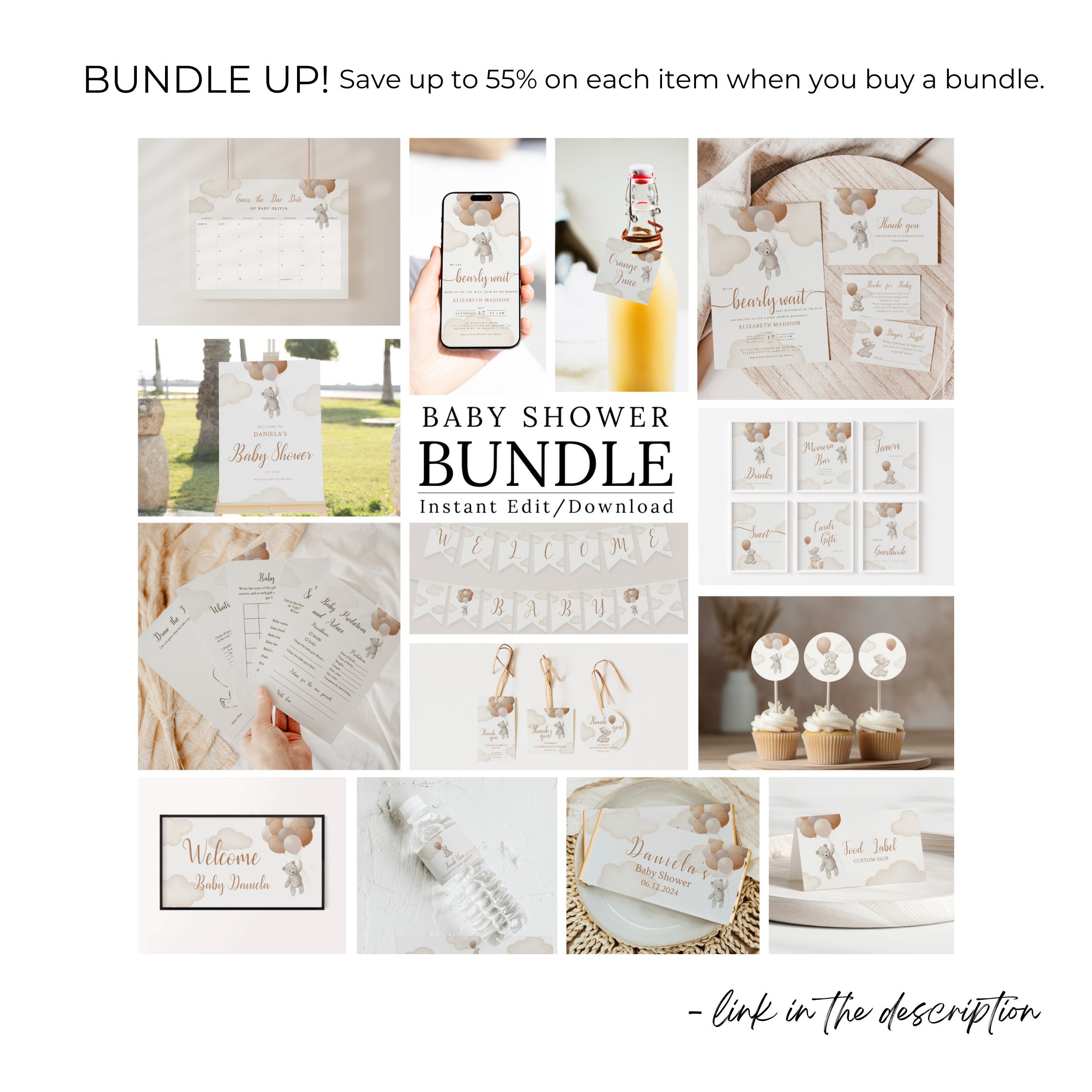 Baby Shower Sign Baby Shower Seating Chart Baby Shower Table Number ...