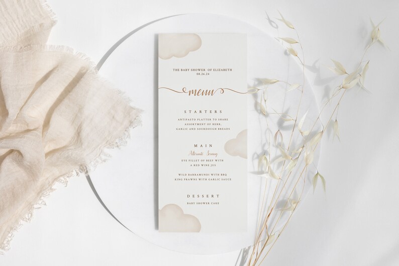 Baby Shower Sign Baby Shower Seating Chart Baby Shower Table Number ...