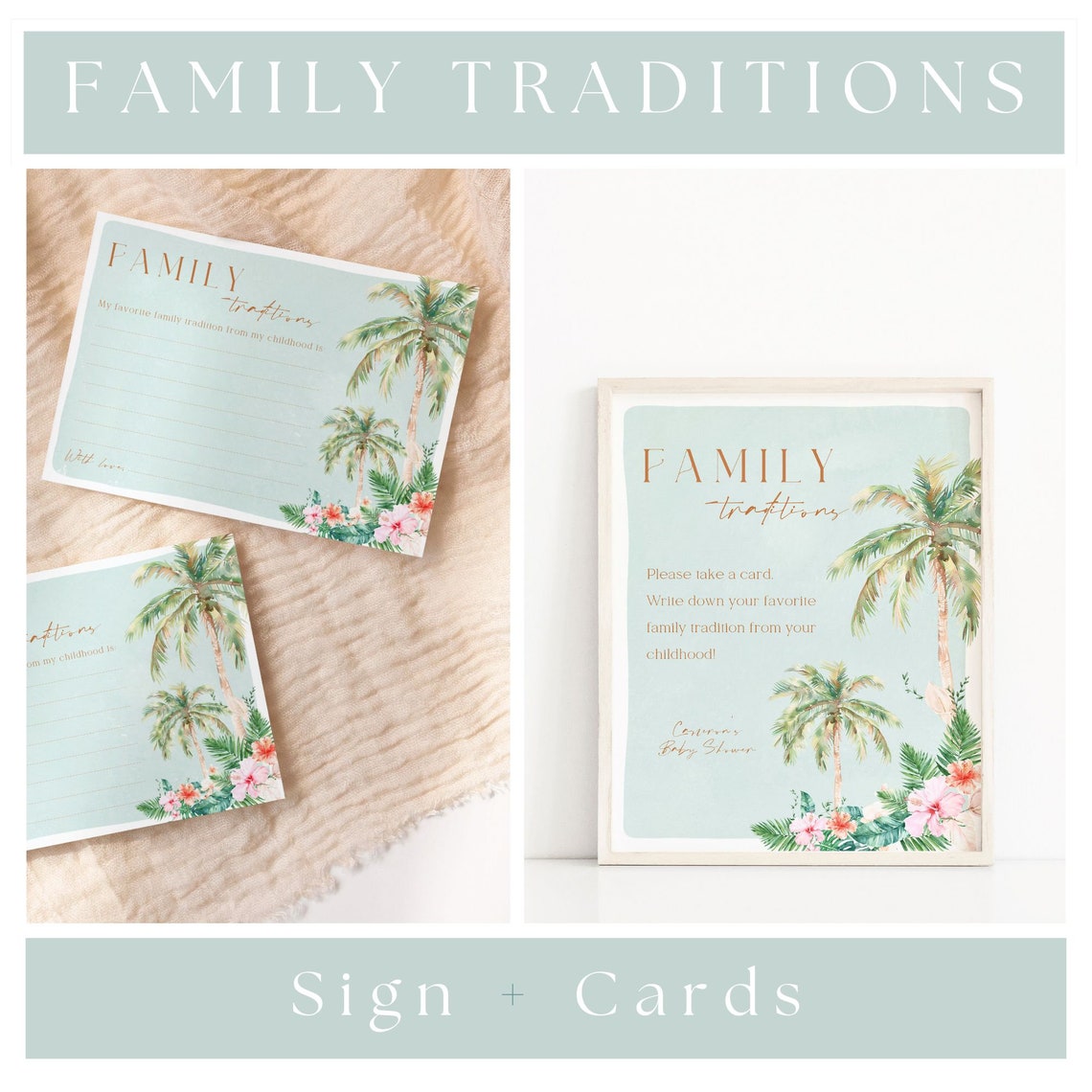 Editable Aloha Baby Shower Invitation Printable Hawaiian Baby Shower ...