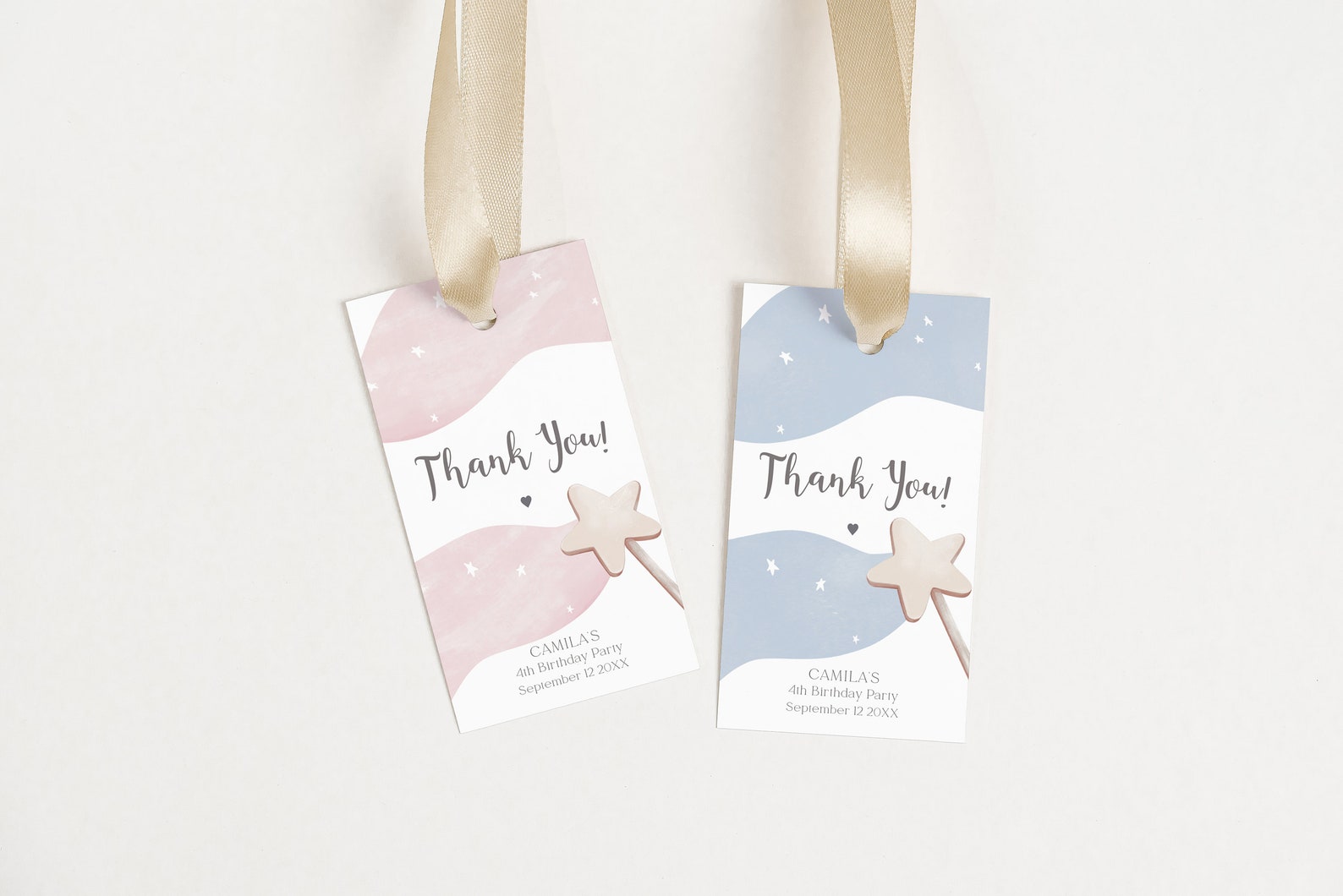 Editable Princess Gift Tag Birthday Template Printable Fairy Tale ...