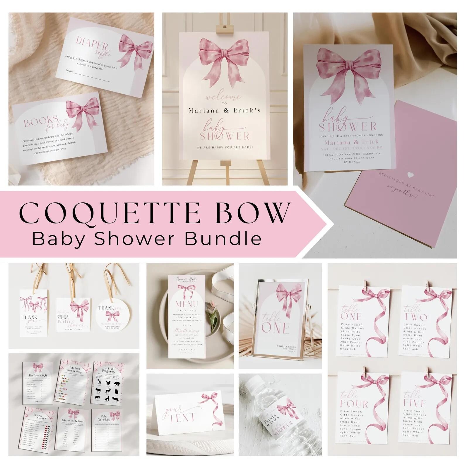 Editable Popcorn Label Printable Ready to Pop Coquette Bow Sticker ...