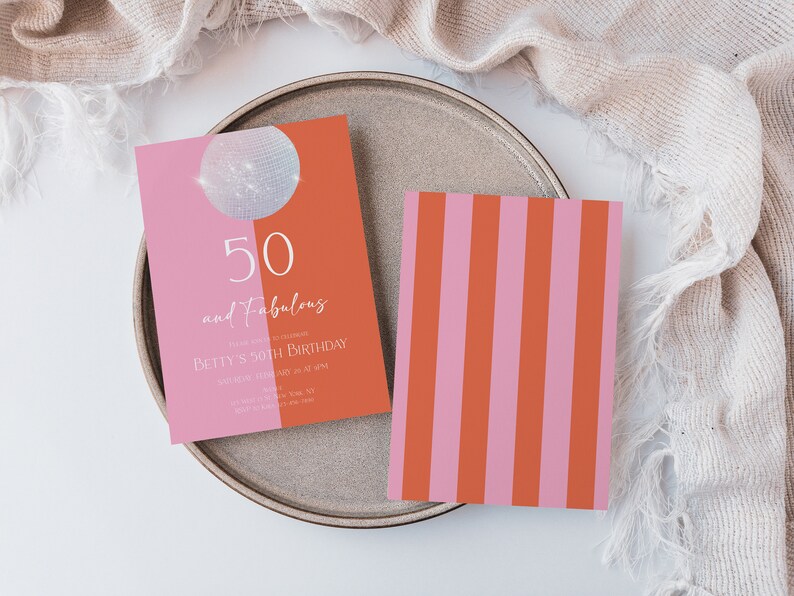 Editable Disco Ball Custom Table Sign Disco Printable 8x10 Custom Sign ...