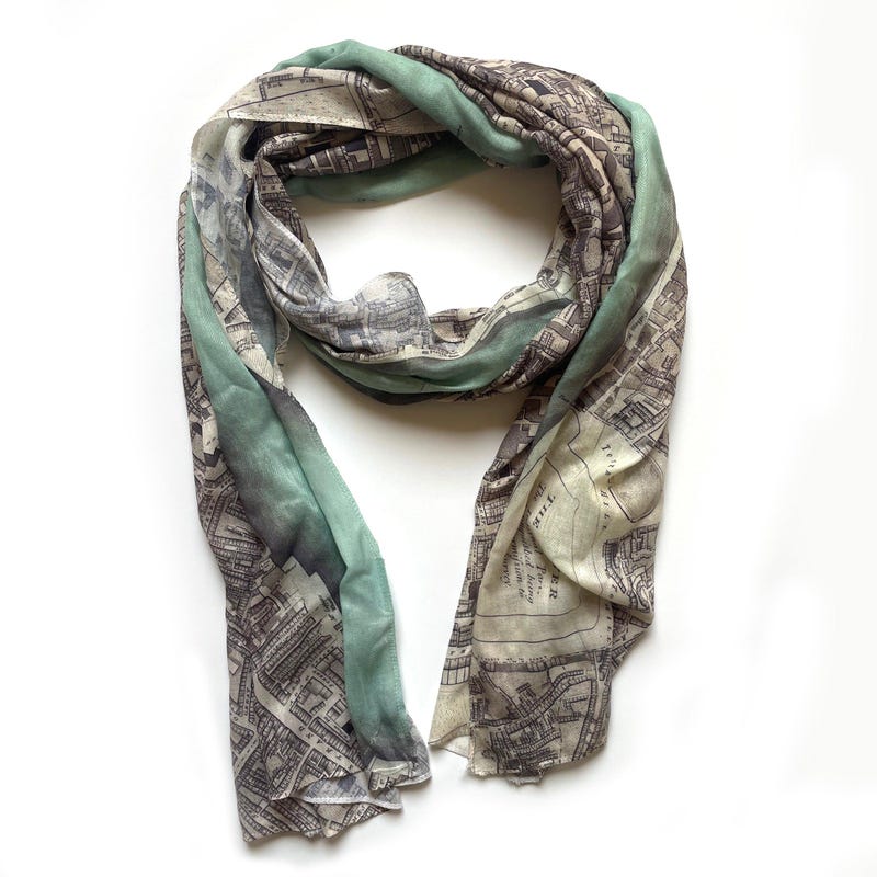 Vintage Silk Scarf in Uk - Etsy