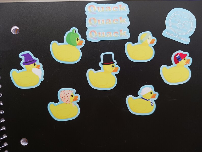 Rubber Duck Sticker Sheet - Etsy