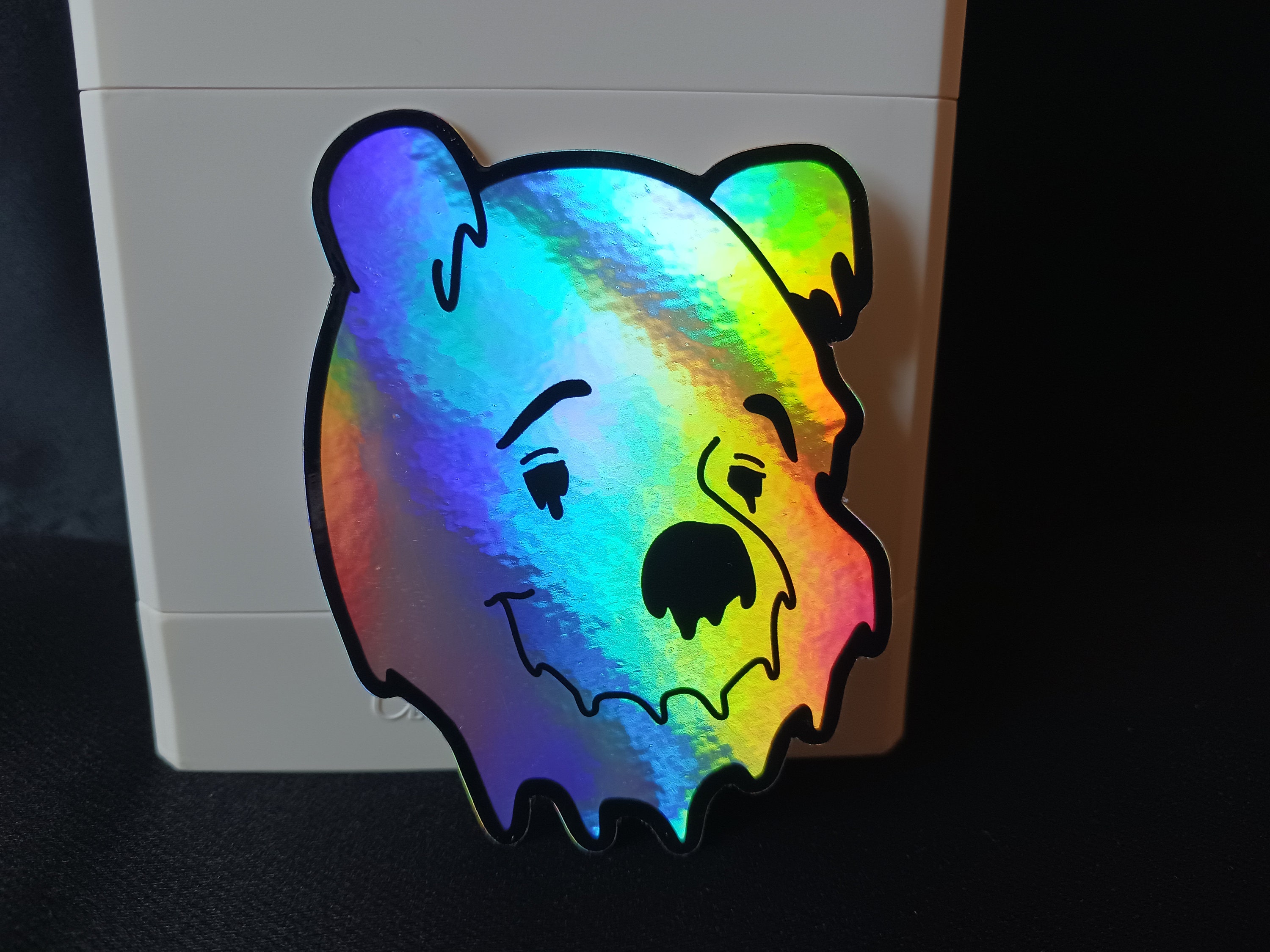 Trippy Drippy Holo Pooh Bear - Etsy