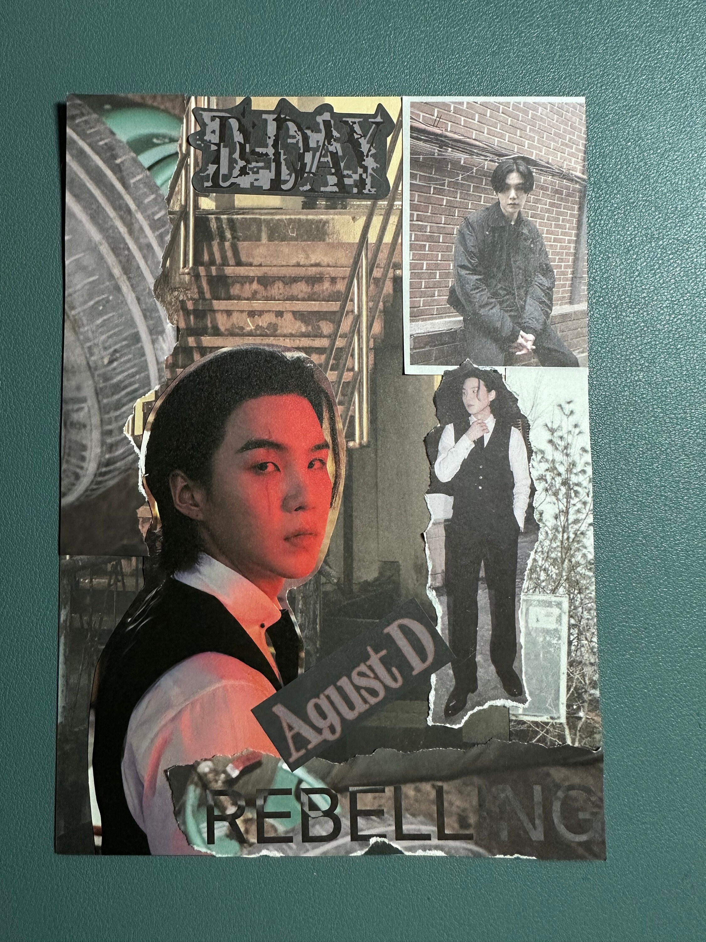 Suga/agust D A5 Binder Collage - Etsy