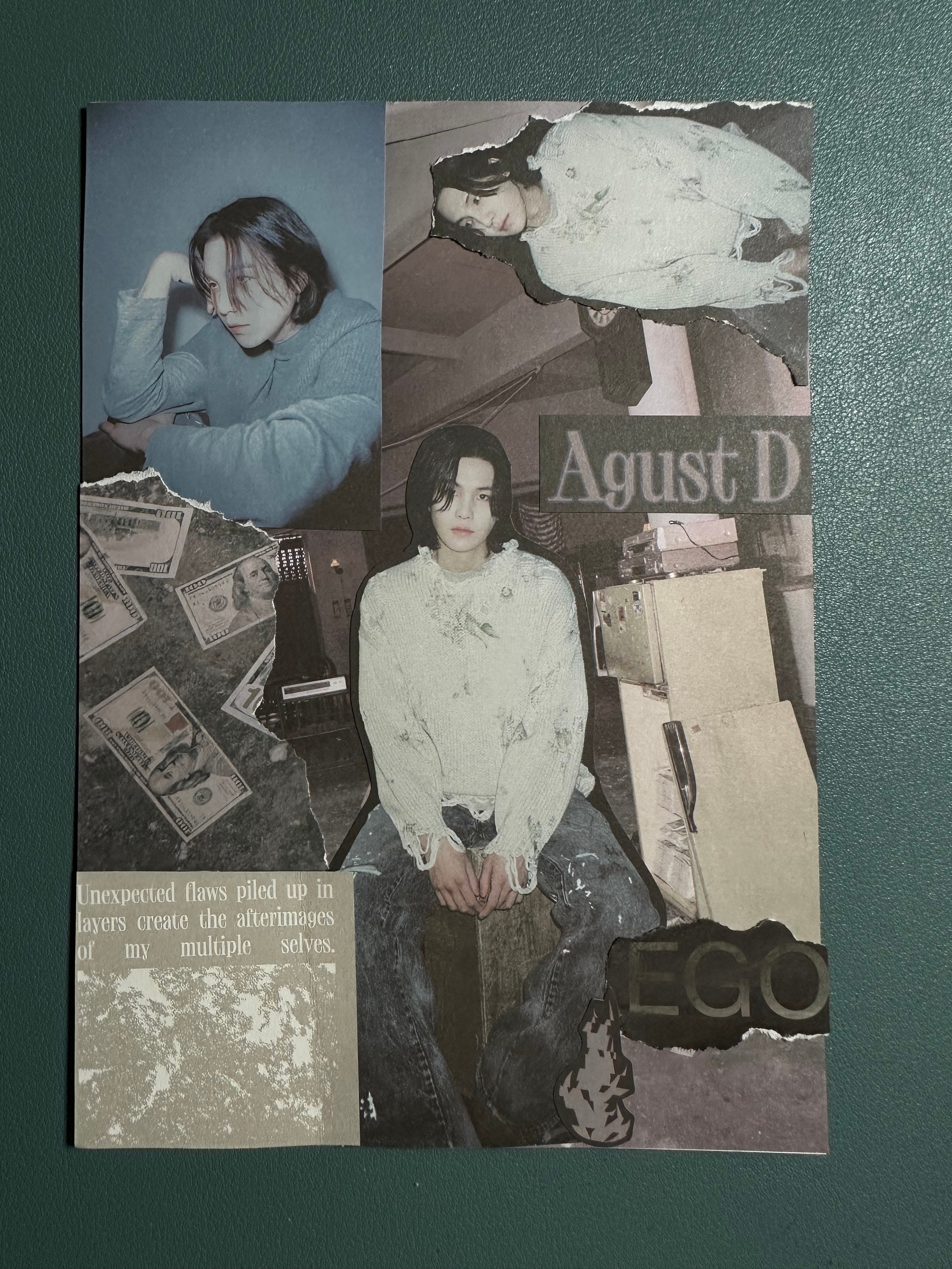 Suga/agust D A5 Binder Collage - Etsy