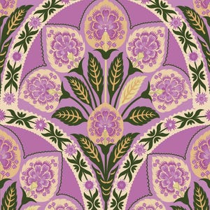 Colorful Indian Mughal Pattern Traditional Indian Design Sangeet Dance ...