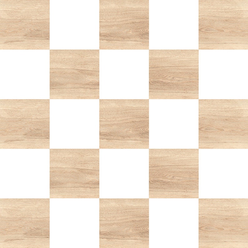Faux Maple Wood Checkered Dance Floor Design | Woodgrain Wedding ...