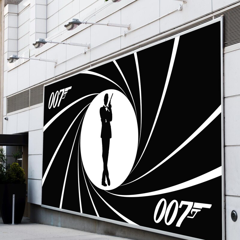 James Bond Backdrop - Etsy