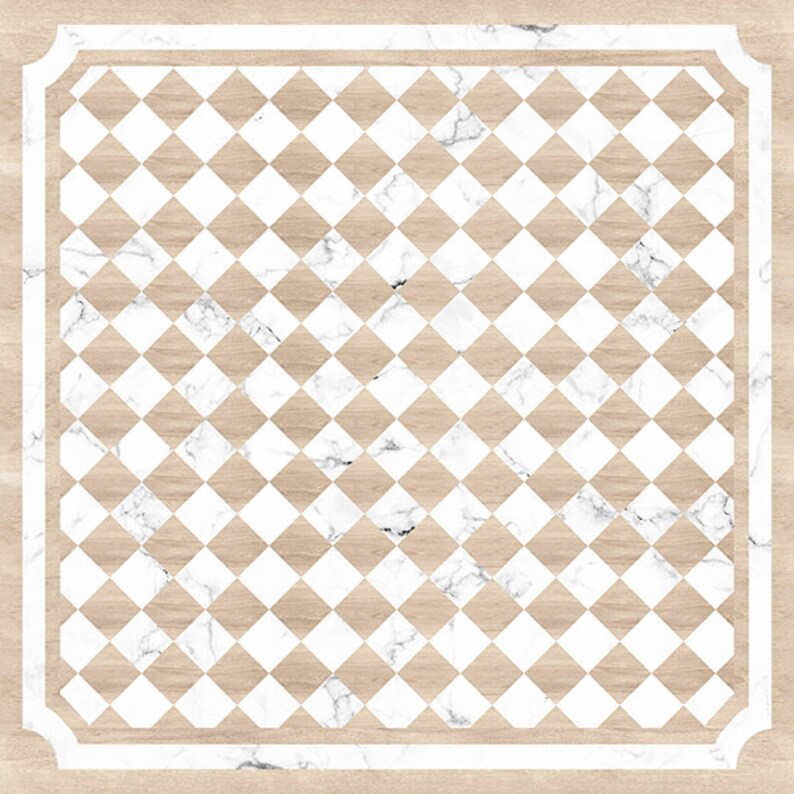 Natural Wood Dance Floor Design | Checkered Diamond Design | Wedding ...