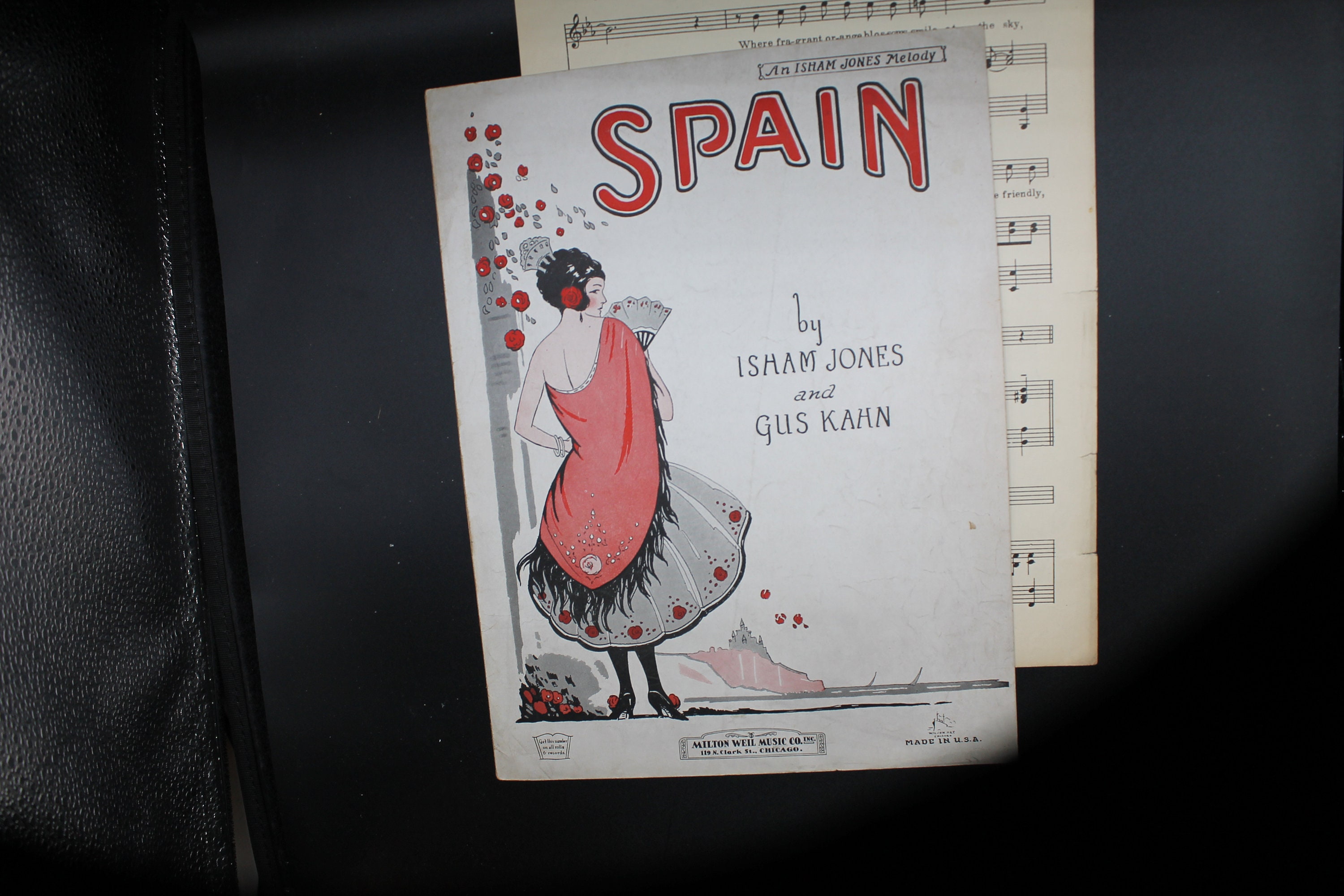 Vintage Sheet Music: spain - Etsy