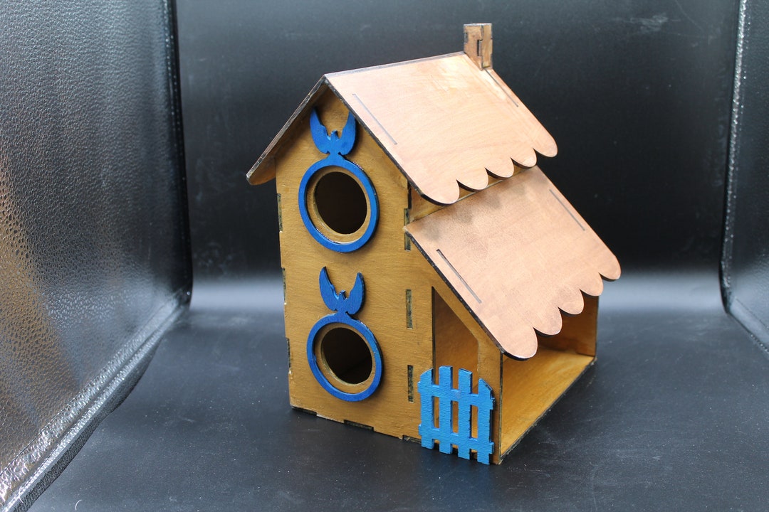 2-story Bird House/feeder. 4mm Outdoor Functional Design. Message the ...