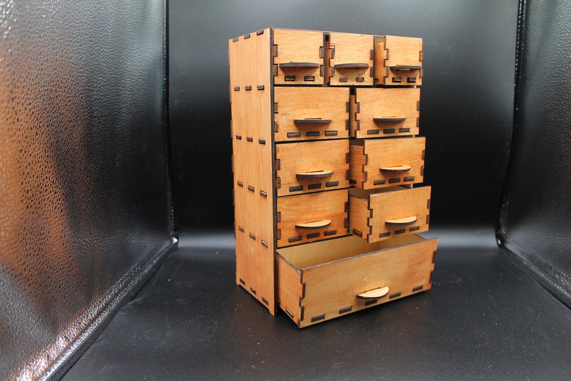10-drawer Storage for Small Items. - Etsy