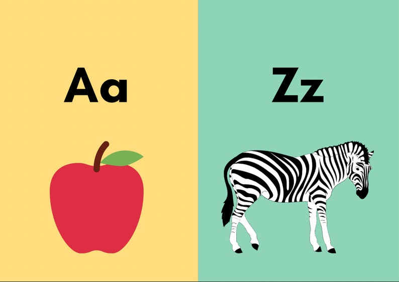 Alphabet Chart for Phonemic Awareness - Etsy